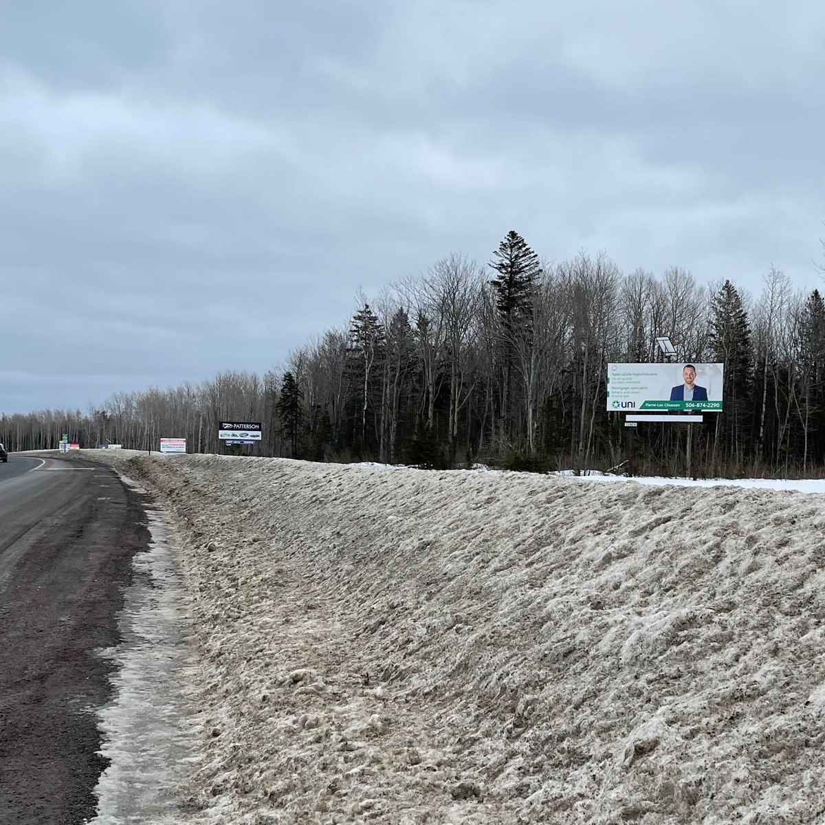 Route 2 - Moncton, New Brunswick - Highway Billboard #434