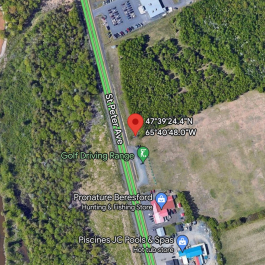 Bathurst, NB - Saint Peter Avenue - Billboard #205