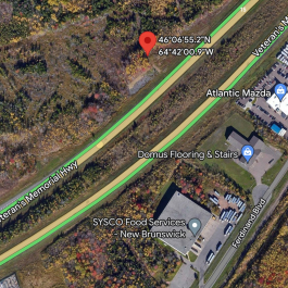 Route 15 - Moncton, NB - Highway Billboard #418