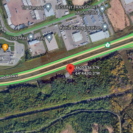 Route 2 - Moncton, New Brunswick - Highway Billboard #437