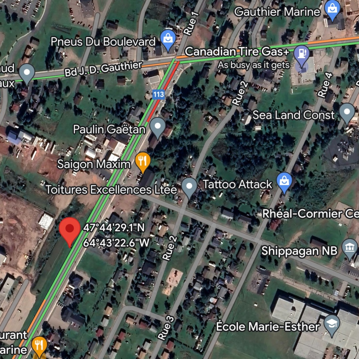 Shippagan, NB - Rue 1 - Billboard #111