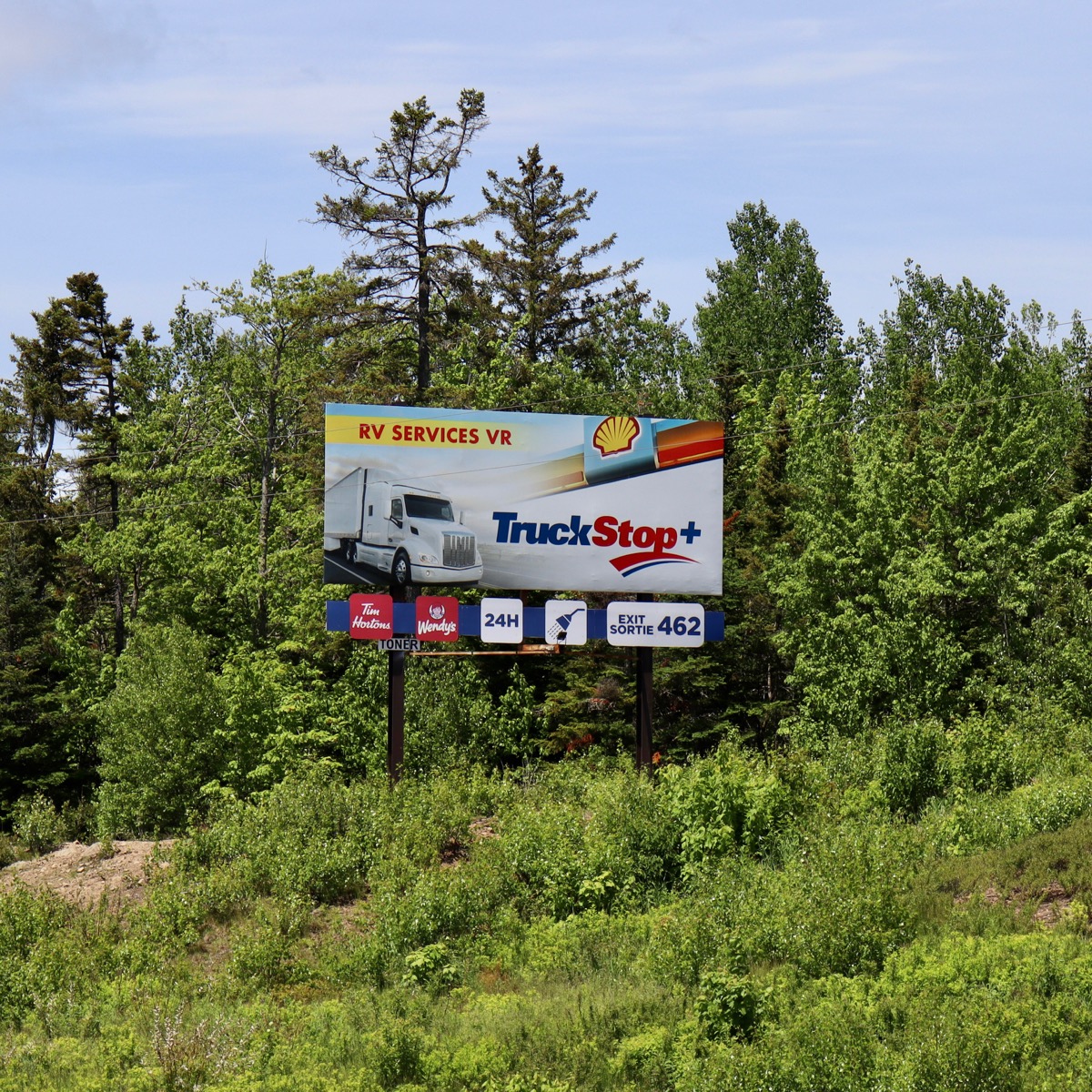 Route 2 - Moncton, New Brunswick - Highway Billboard #428