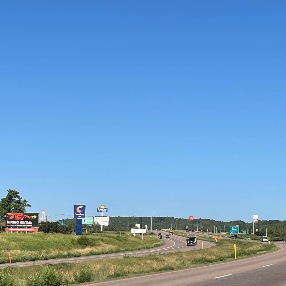 Route 2 - Moncton, New Brunswick - Highway Billboard #431 Westbound